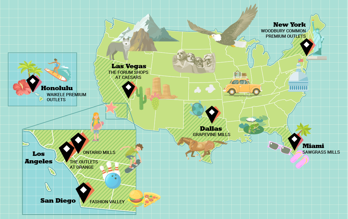 Bag a bargain: The 8 best USA outlet shopping malls - Family Travel